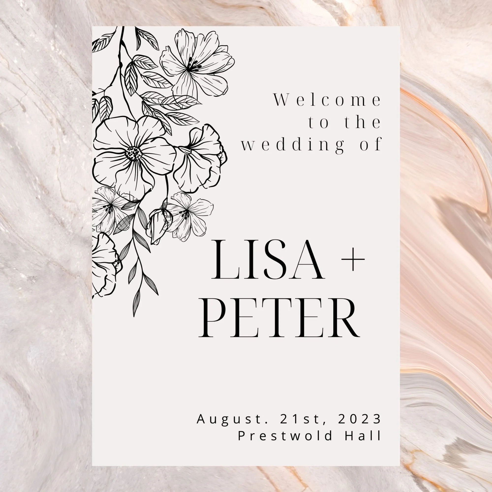 Avery Stationery Collection — Wedding Flowers, Styling and Stationery