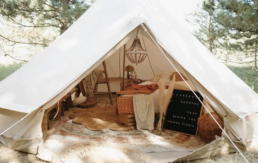 Behind the Scenes Events - Glamping Portfolio
