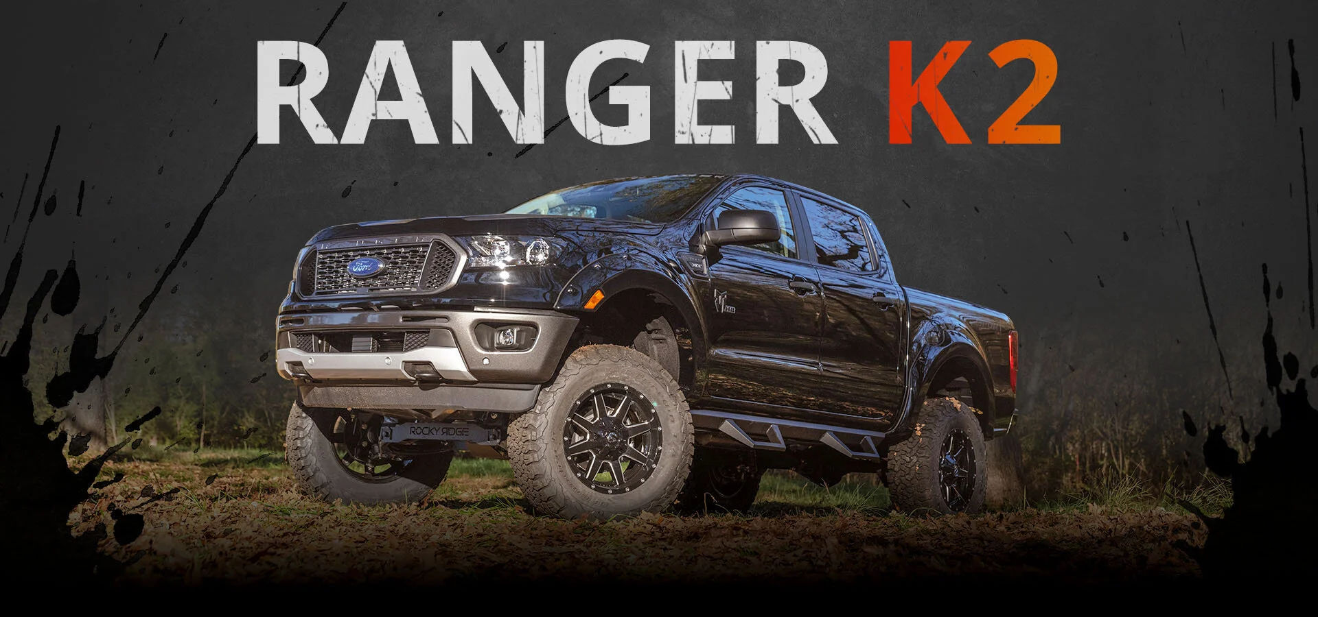 Lifted Ford Ranger Trucks | Custom 4x4 Ford Ranger K2 — Rocky Ridge Trucks