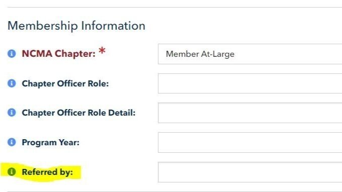 Membership — NCMA DC Chapter