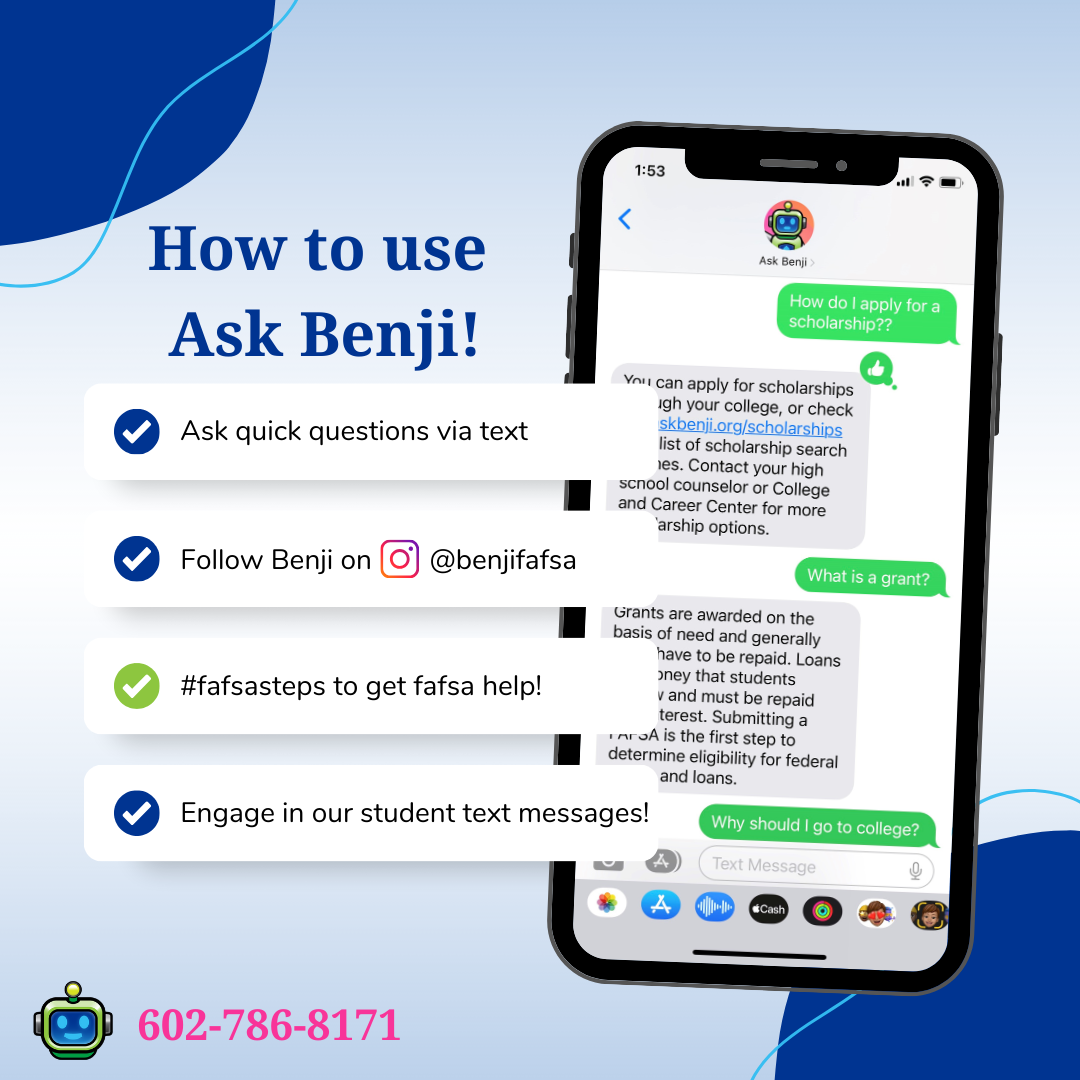 Media Kit — Ask Benji - Digital FAFSA Assistant