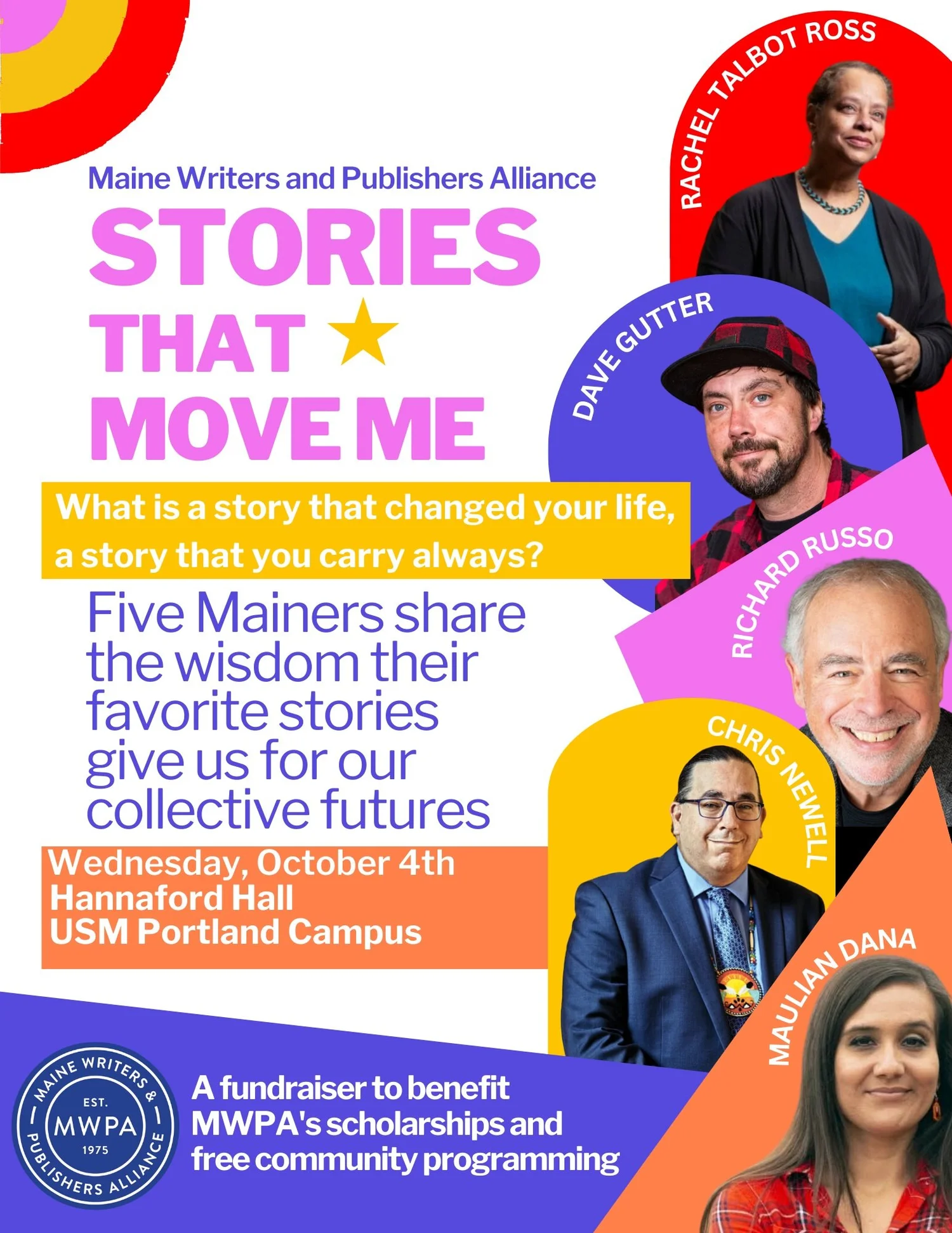 Stories That Move Me — Maine Writers & Publishers Alliance