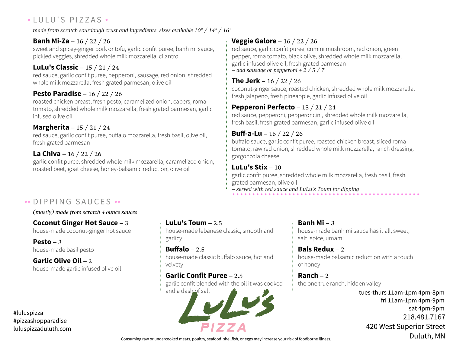 LuLu's Pizza