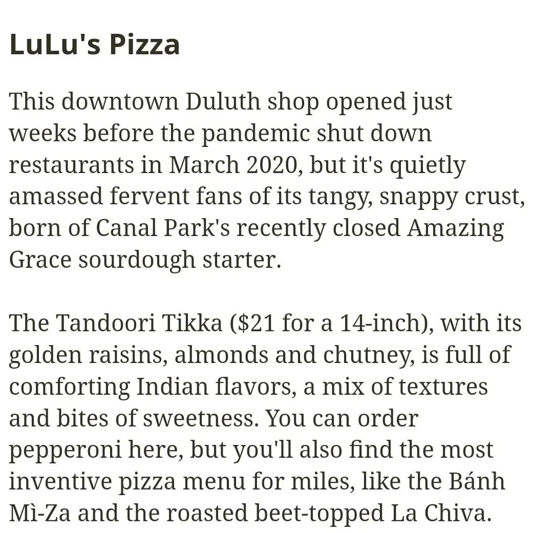 LuLu's Pizza