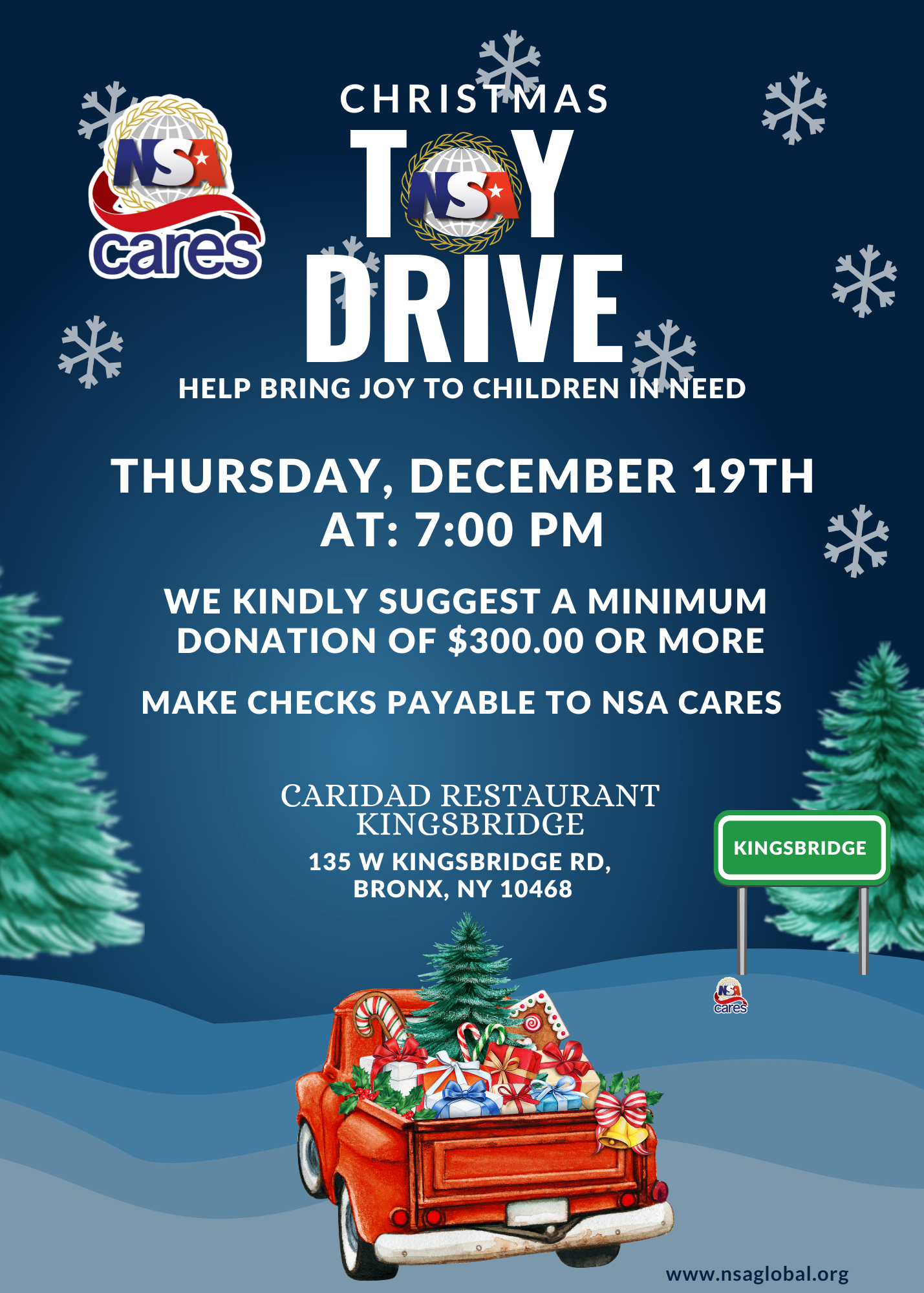 NSA CARES TOY DRIVE — National Supermarket Association