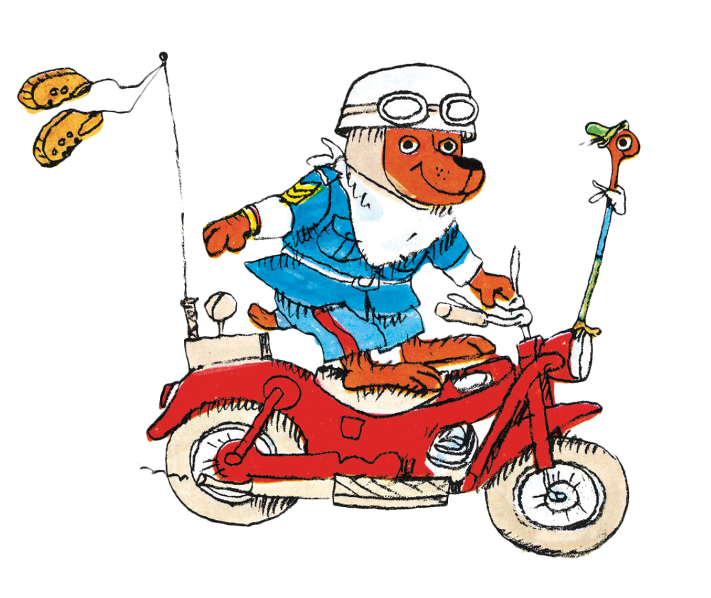 Richard Scarrys Seargant Murphy Coloring Pages