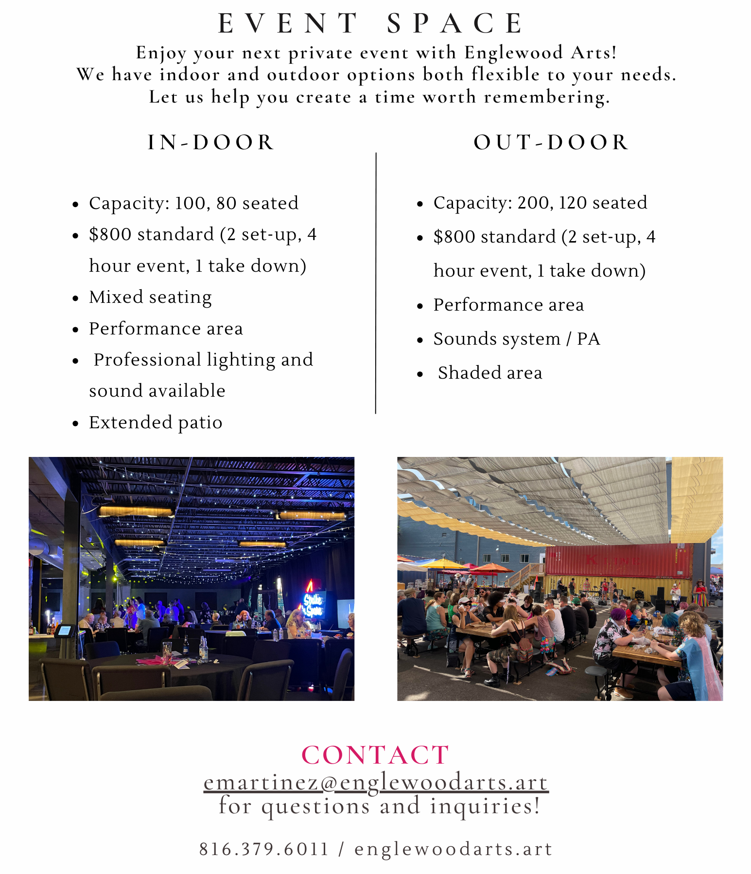 Event Space Englewood Arts