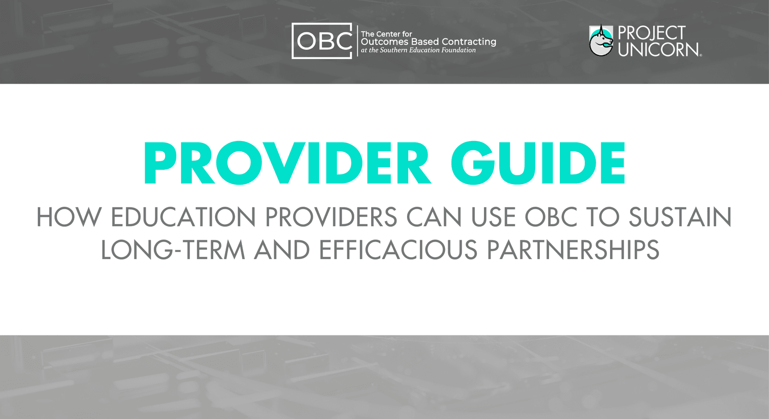 How Education Providers Can Use OBC to Sustain Long-term and ...