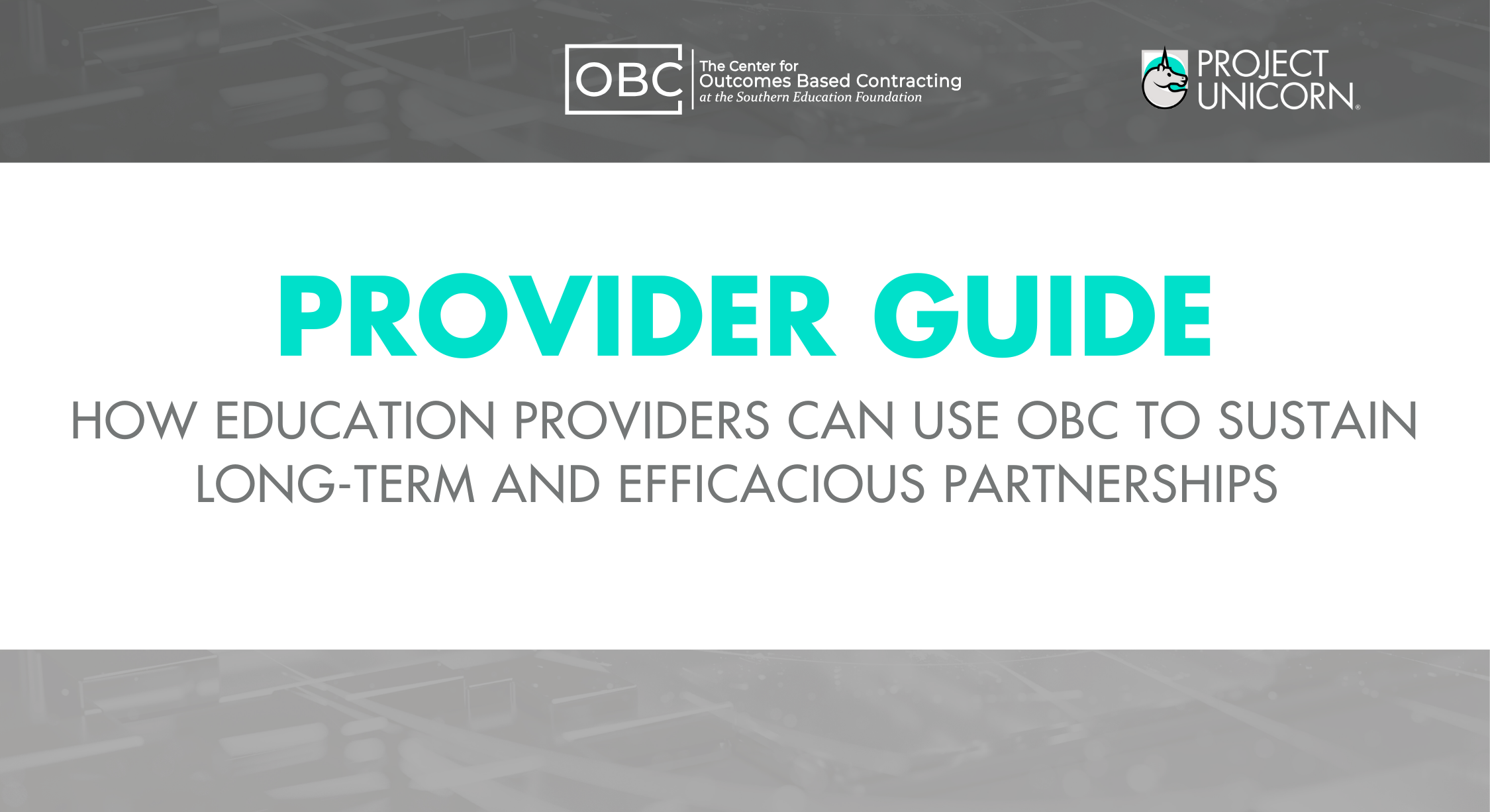 How Education Providers Can Use OBC to Sustain Long-term and ...