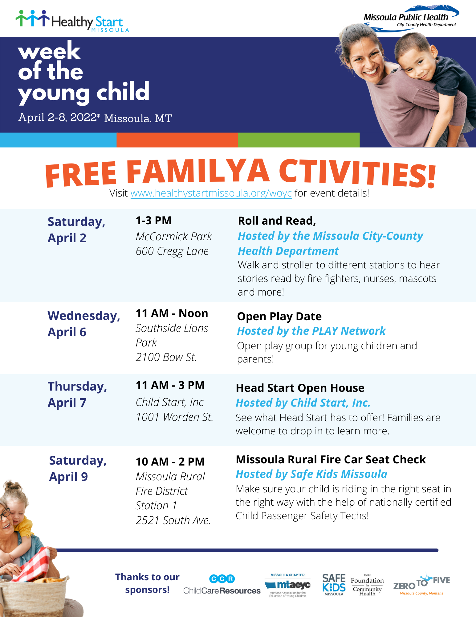 Week Of The Young Child 2024 Activities