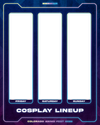 2026 Cosplay Lineup Templates — Colorado Anime Fest
