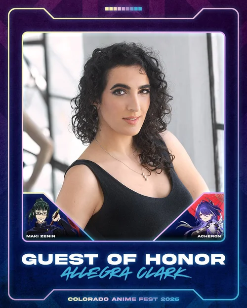 2026 Guest of Honor - Allegra Clark — Colorado Anime Fest