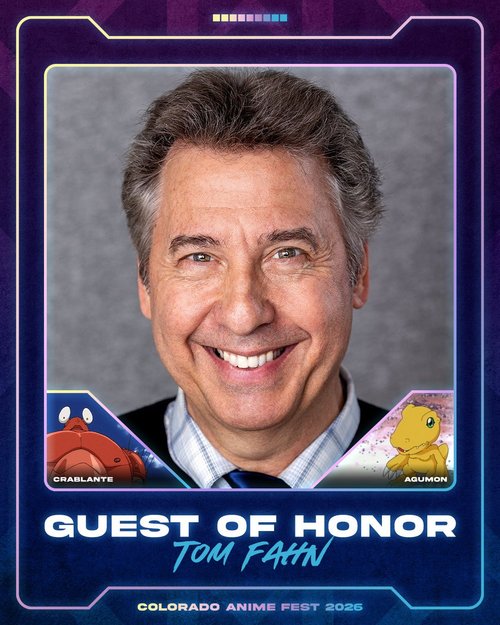 2026 Guest of Honor - Tom Fahn — Colorado Anime Fest