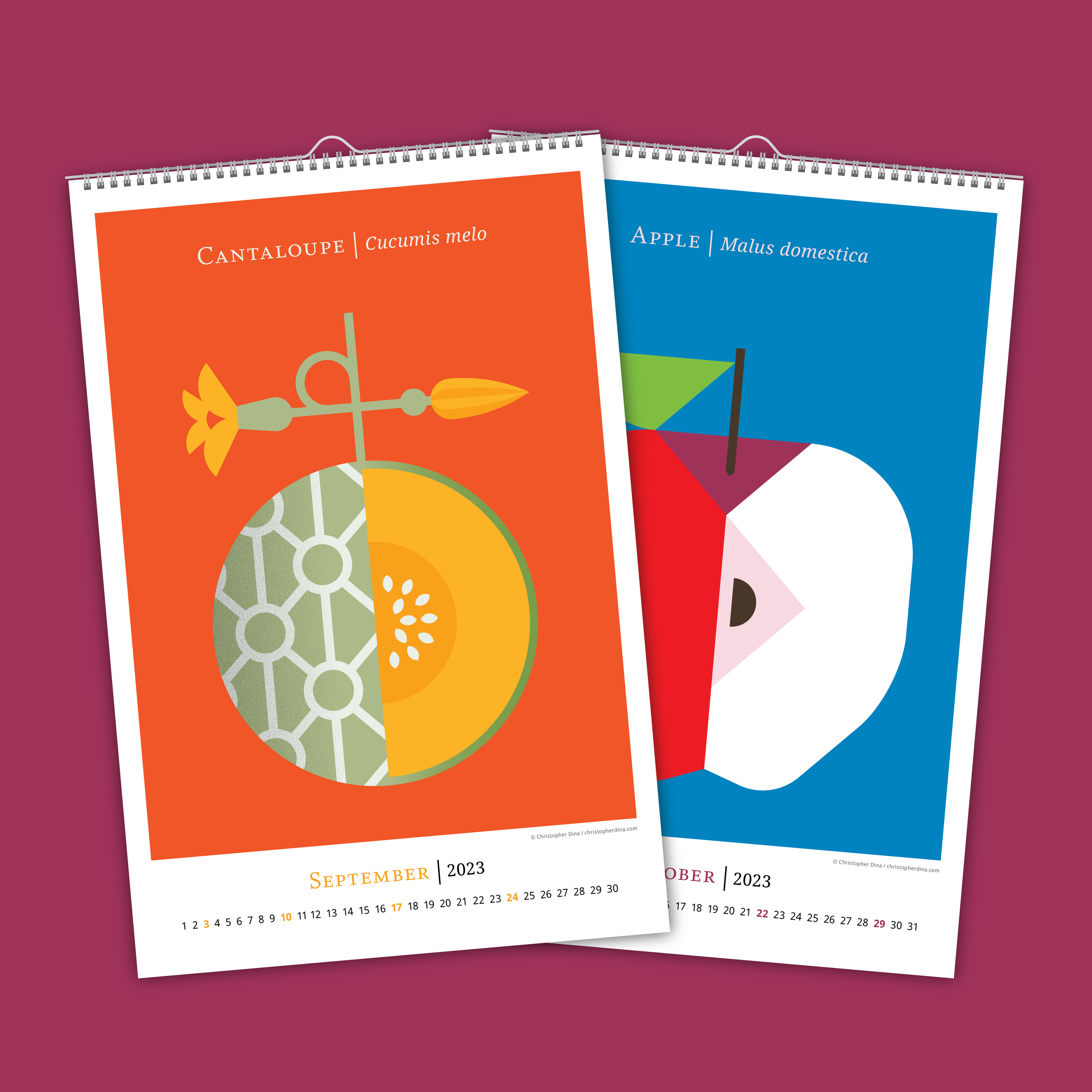 Calendar: Fruit — CHRISTOPHER DINA