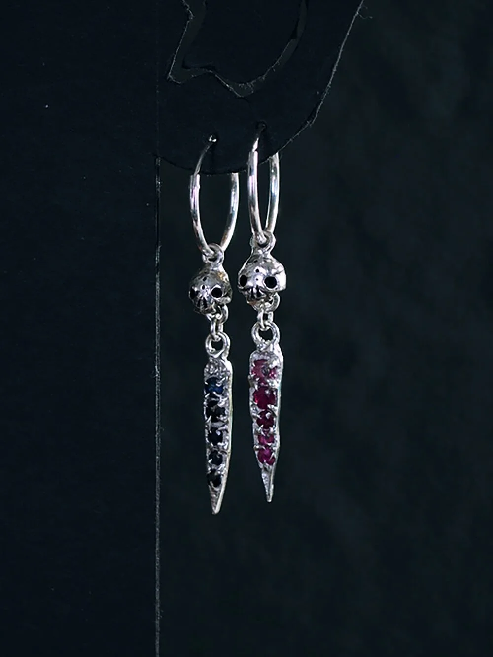 SLAB Jewellery | Memento mori jewellery | Skull rings, spike earrings ...