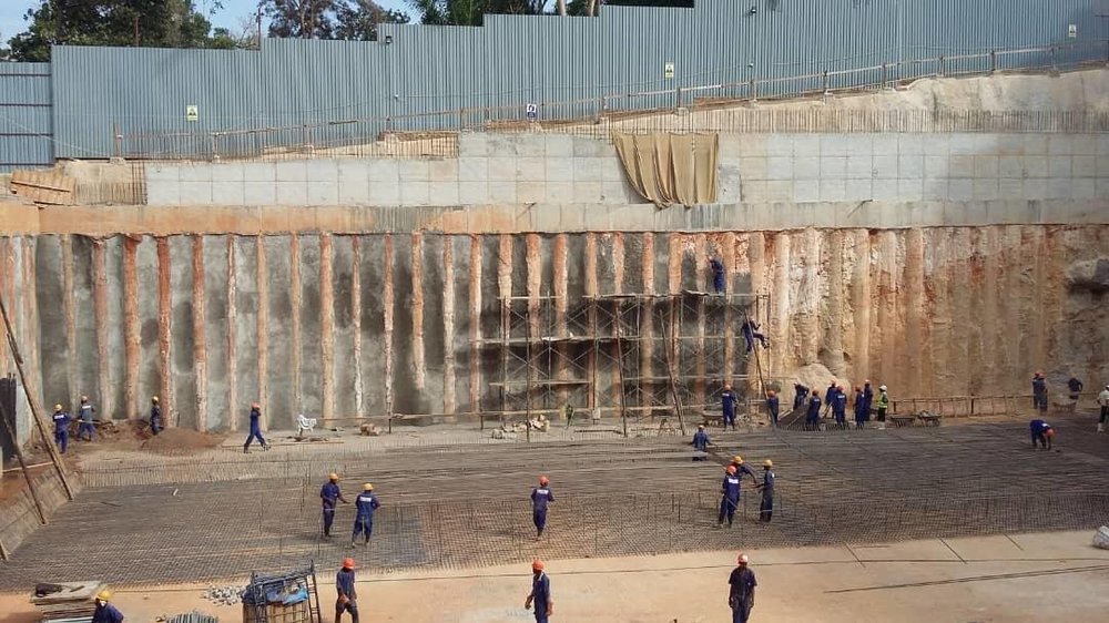 PPDA Building: Contiguous Pile Wall, December 2018 — EA Piling