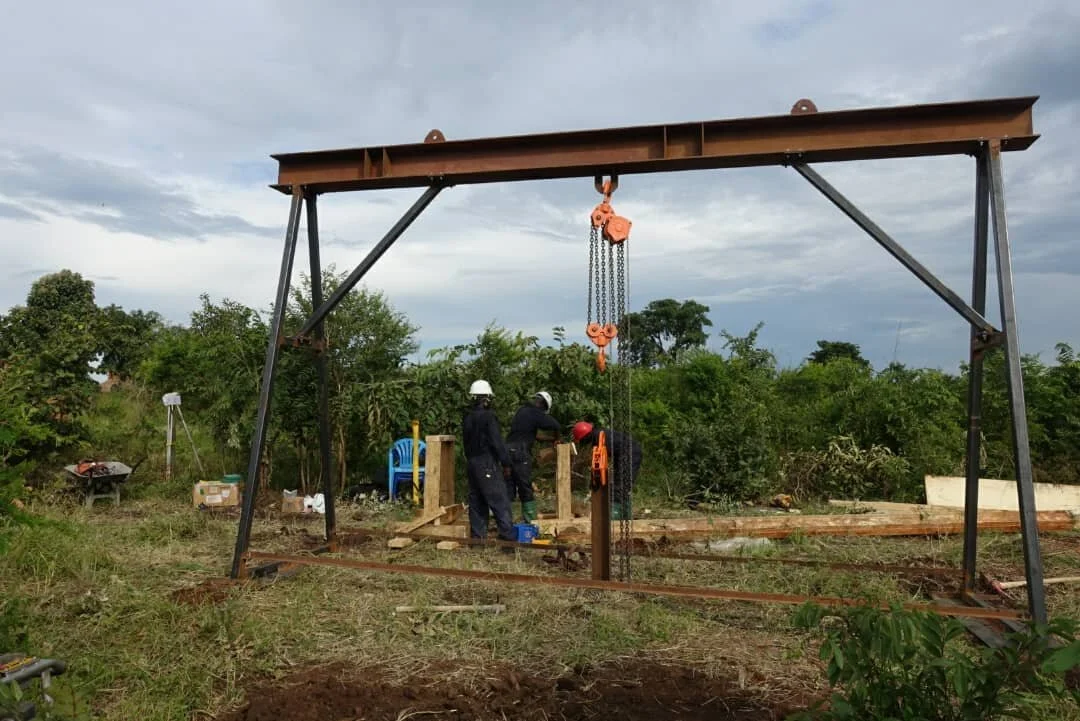 Arua Solar Foundations: Load Testing, November 2020 — EA Piling