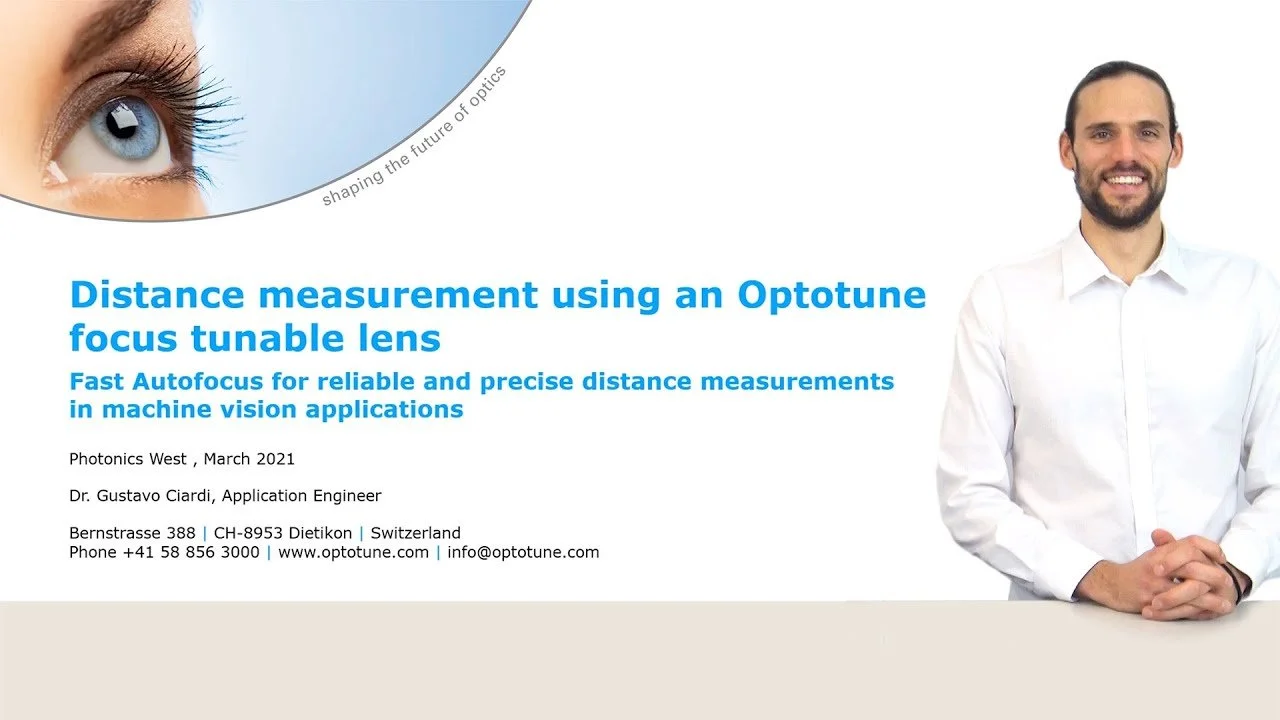 Fast focusing in Machine Vision — Optotune