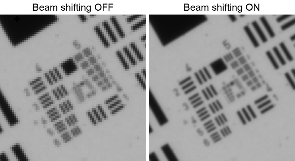 Pixel shifting — Optotune