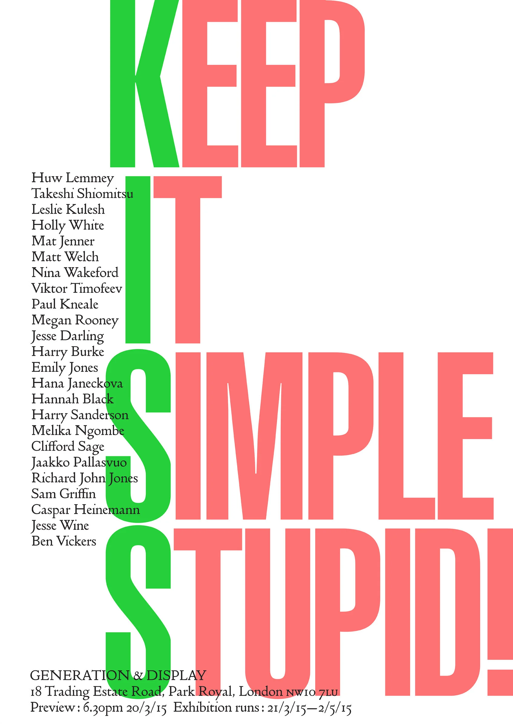 Past — generation & display