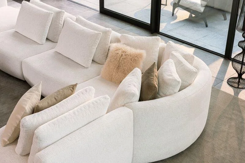 Medusa zetel passe partout. organische zetel met afgeronde vormen. Deze ...