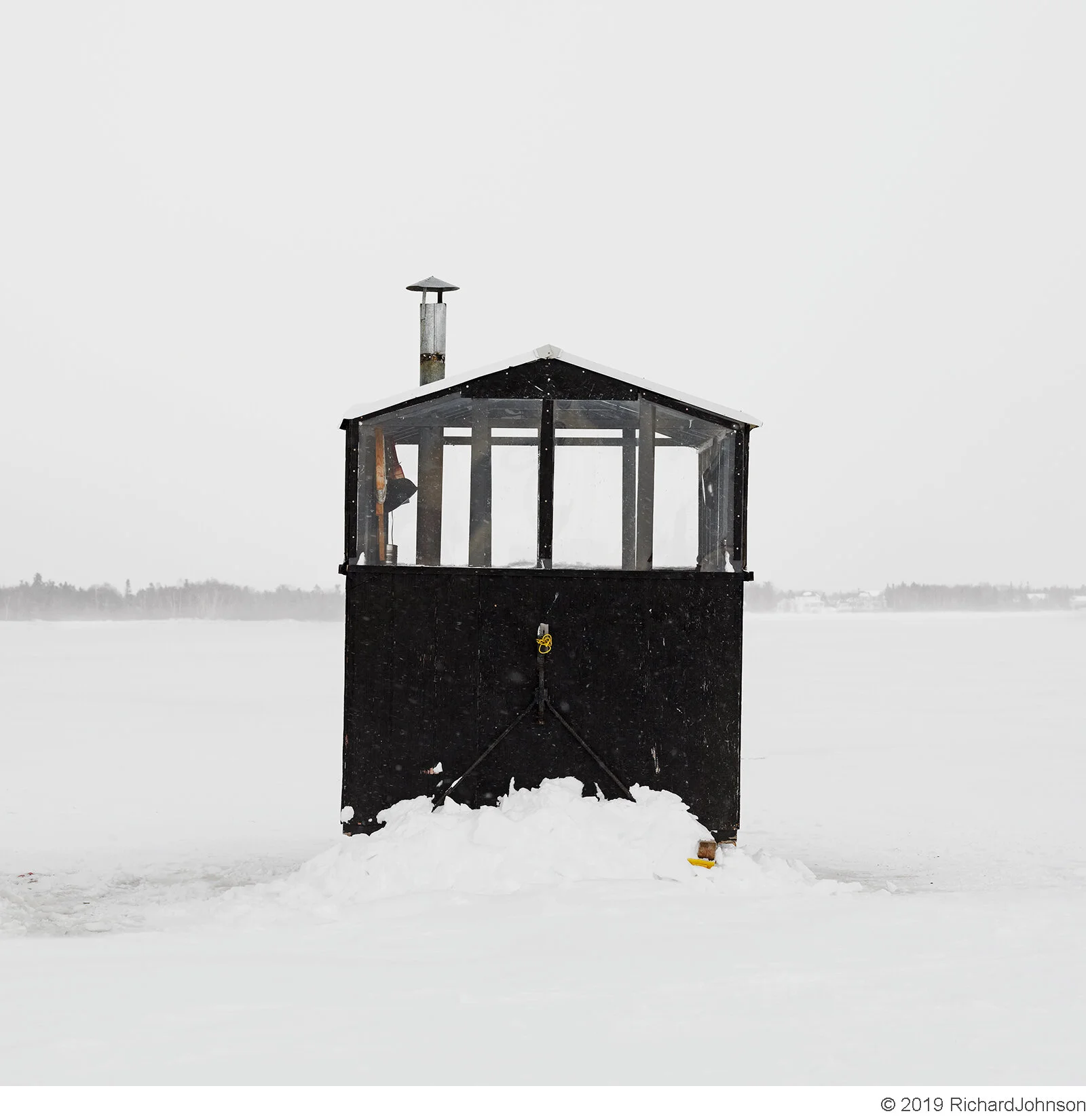 Ice Huts — Richard Johnson Photography