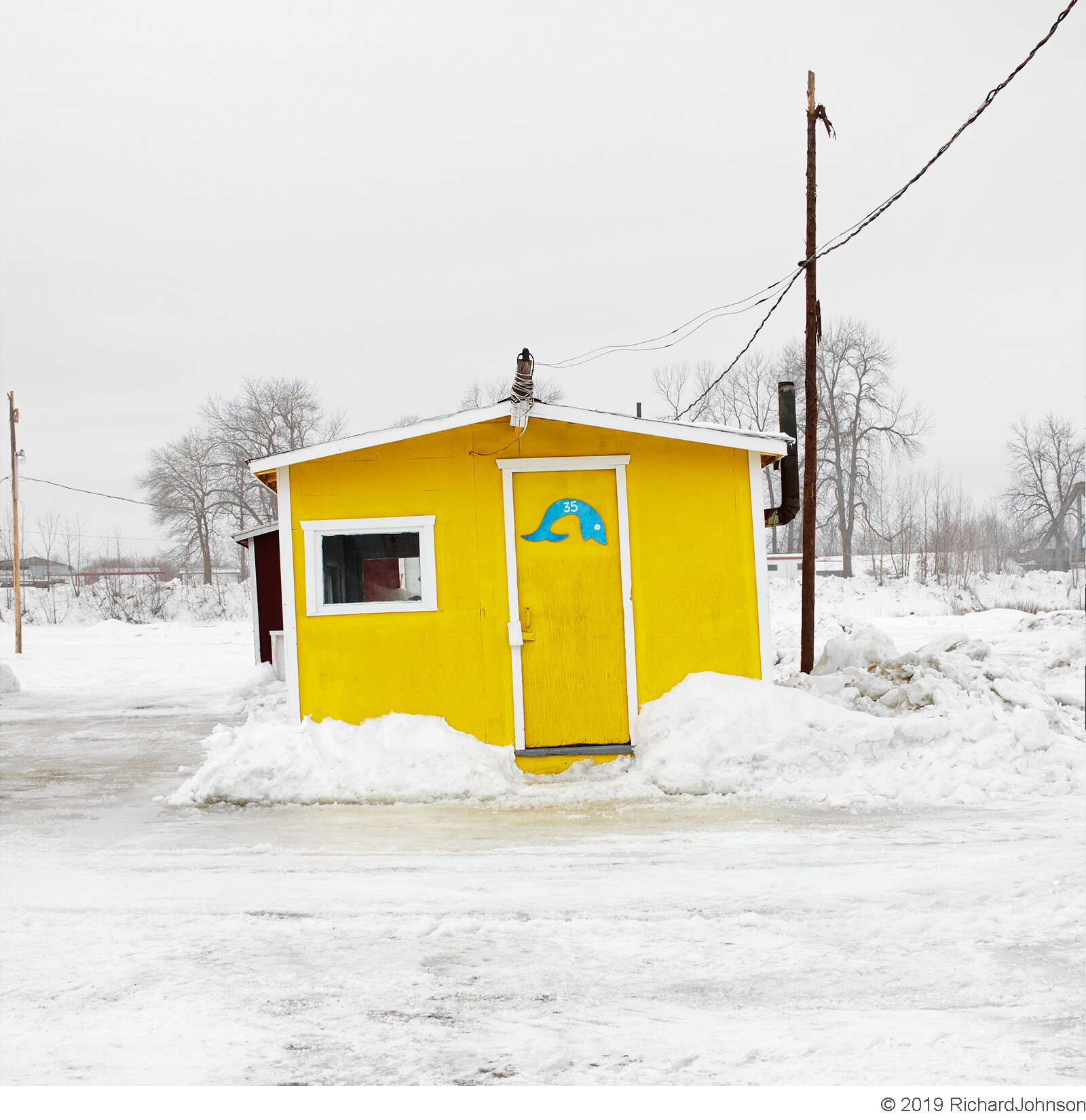 Ice Huts — Richard Johnson Photography
