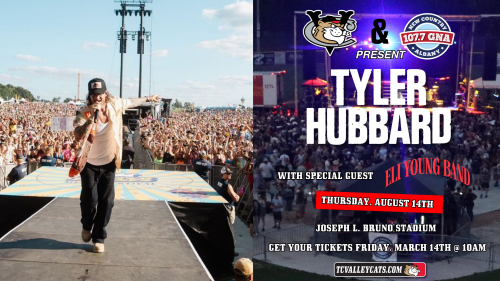 Country Star Tyler Hubbard to Perform Live at Joe Bruno Stadium on ...