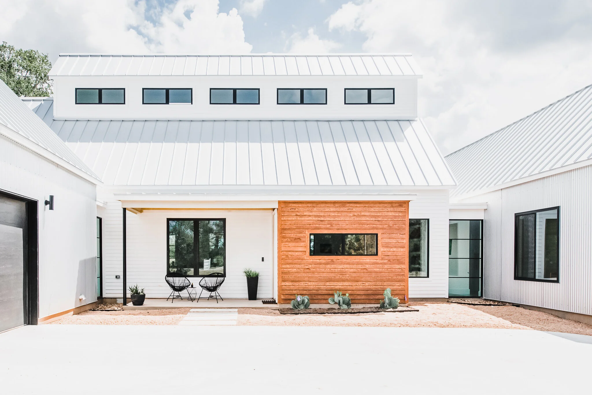 A Modern Home in Millican — Hamilton Custom Homes