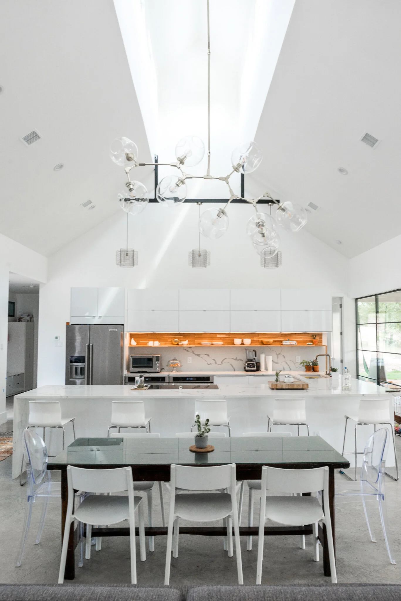 A Modern Home in Millican — Hamilton Custom Homes