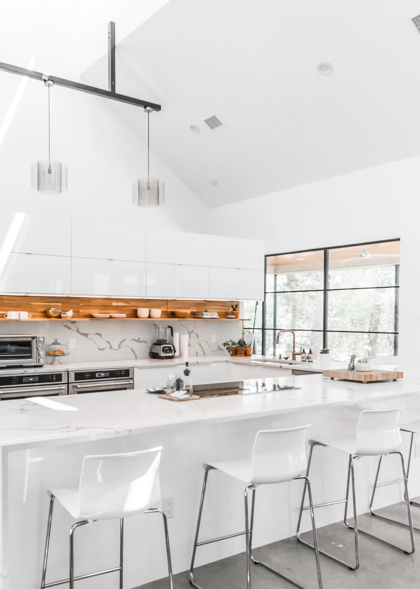 A Modern Home in Millican — Hamilton Custom Homes