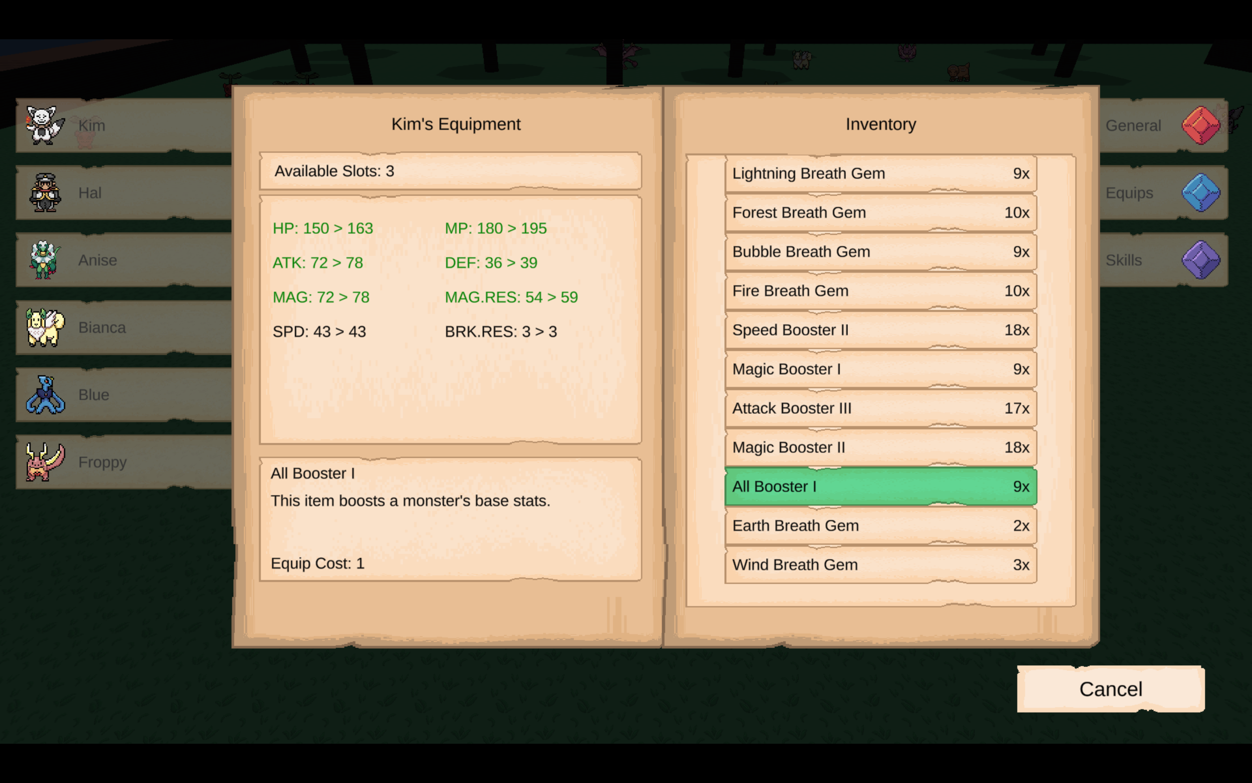 Monrades - Monster Taming RPG — SandstormerArt