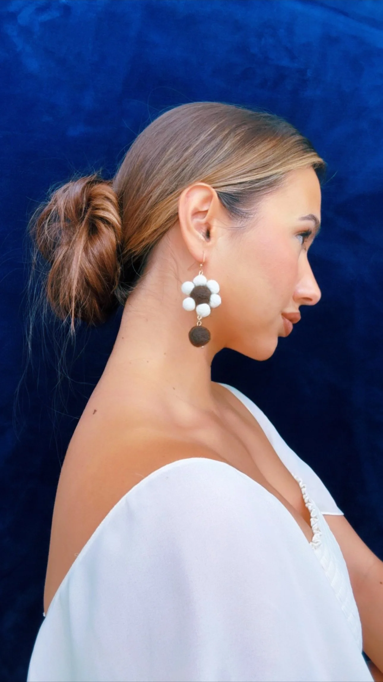 Earrings — Fruity poms