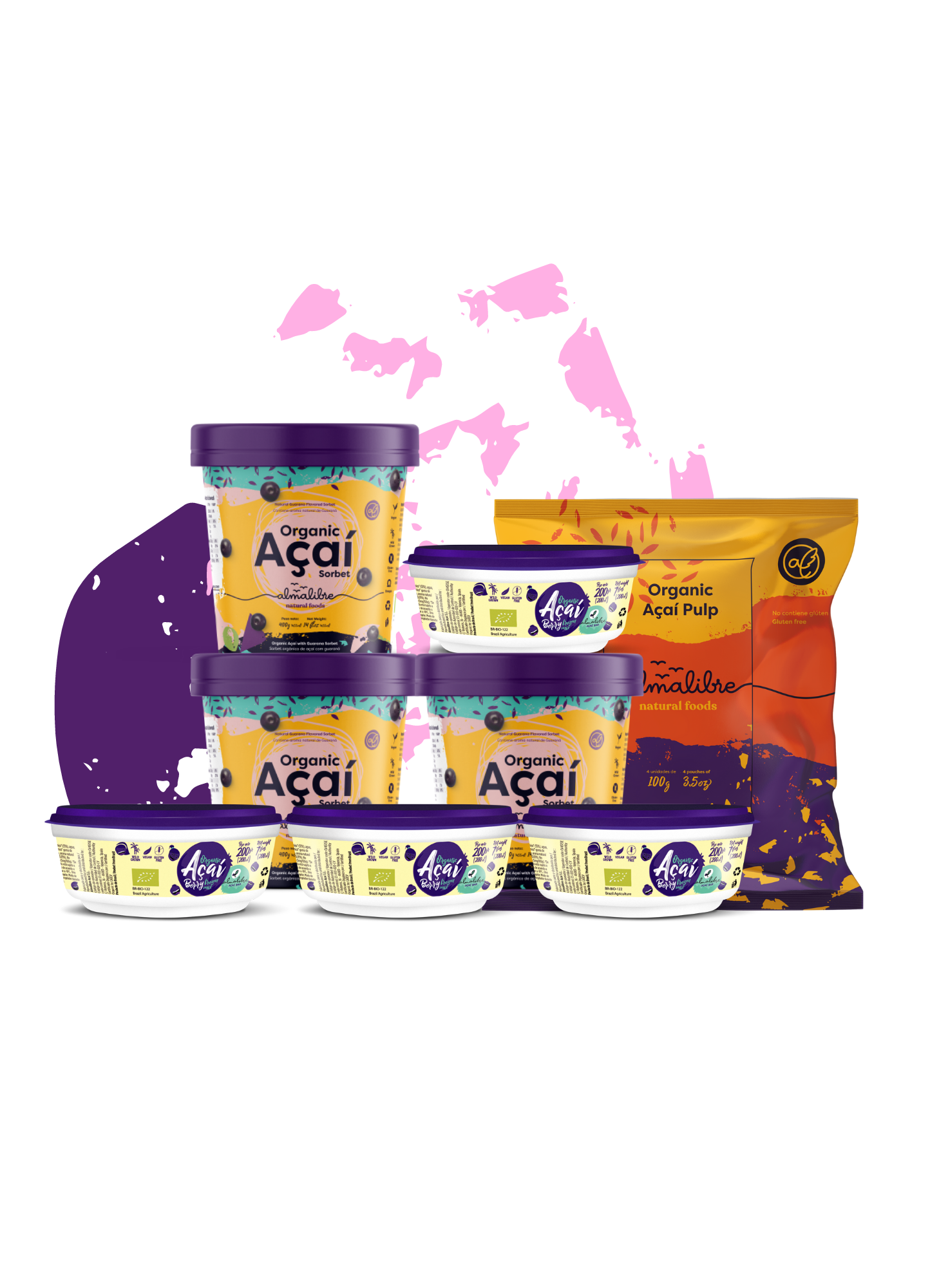 Comprar Açai Congelado y Pulpa España — Almalibre Açaí House - Açaí España