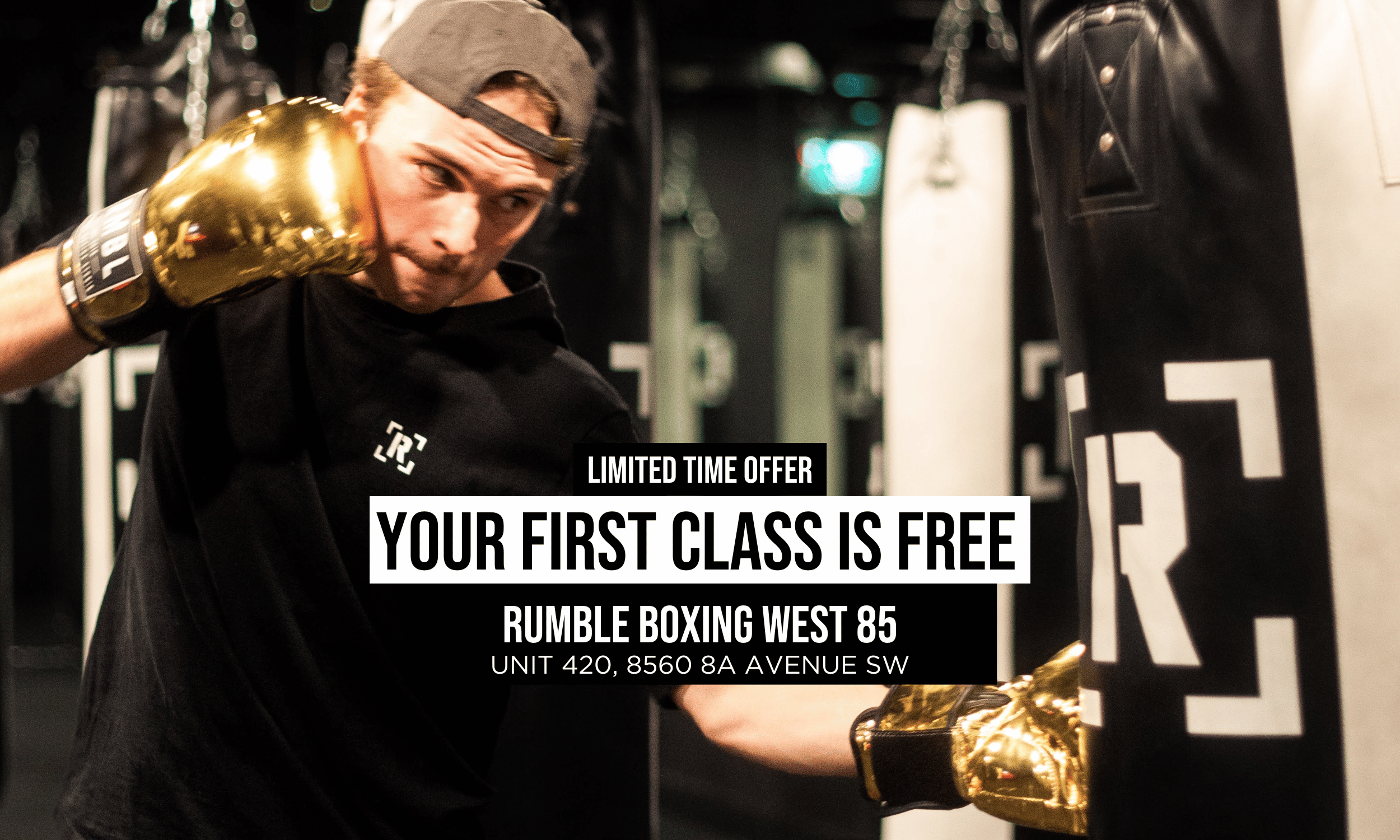Rumble Boxing Studio at West 85th in Calgary