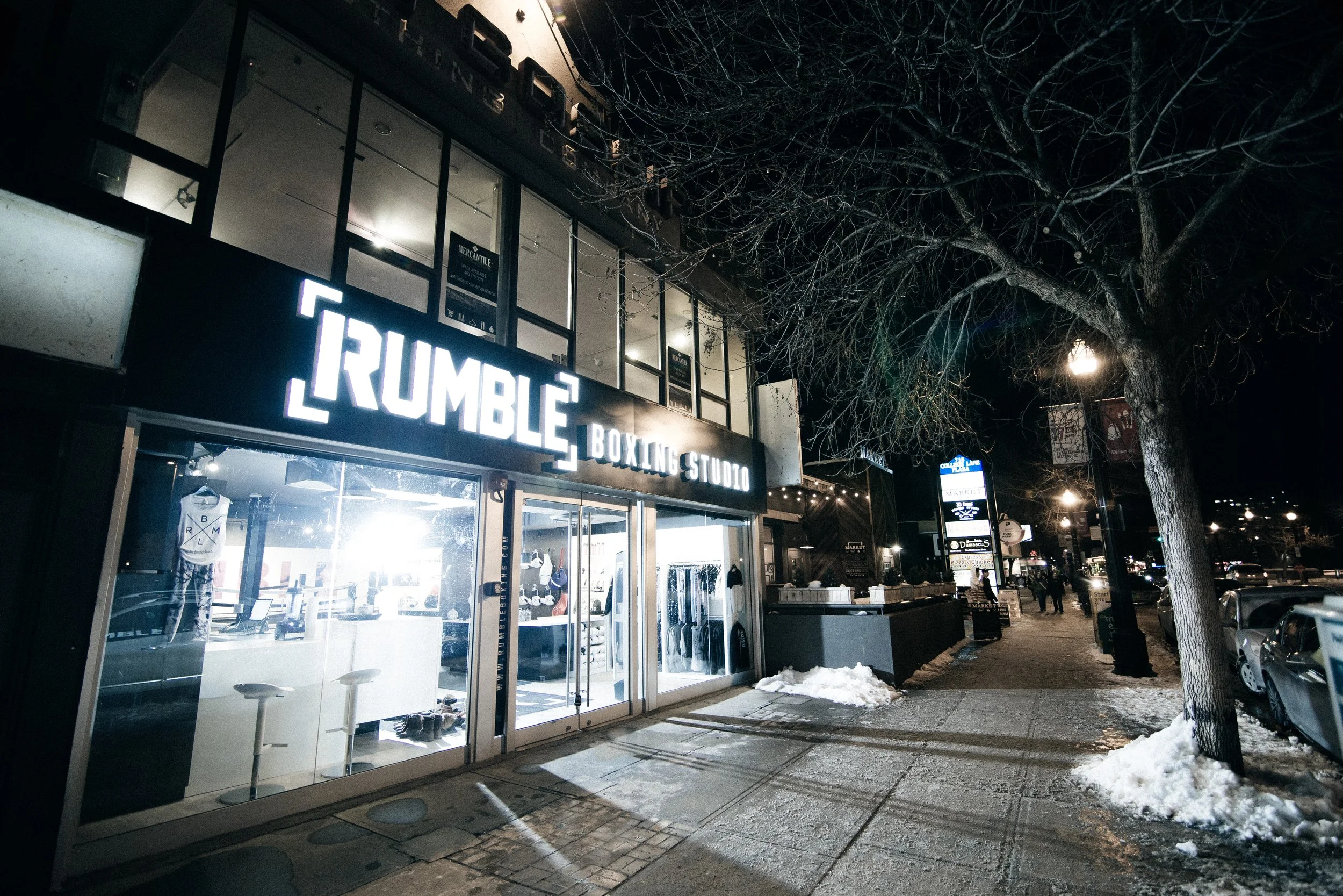 Book a Session at One Of Our Calgary Rumble Boxing Studios.