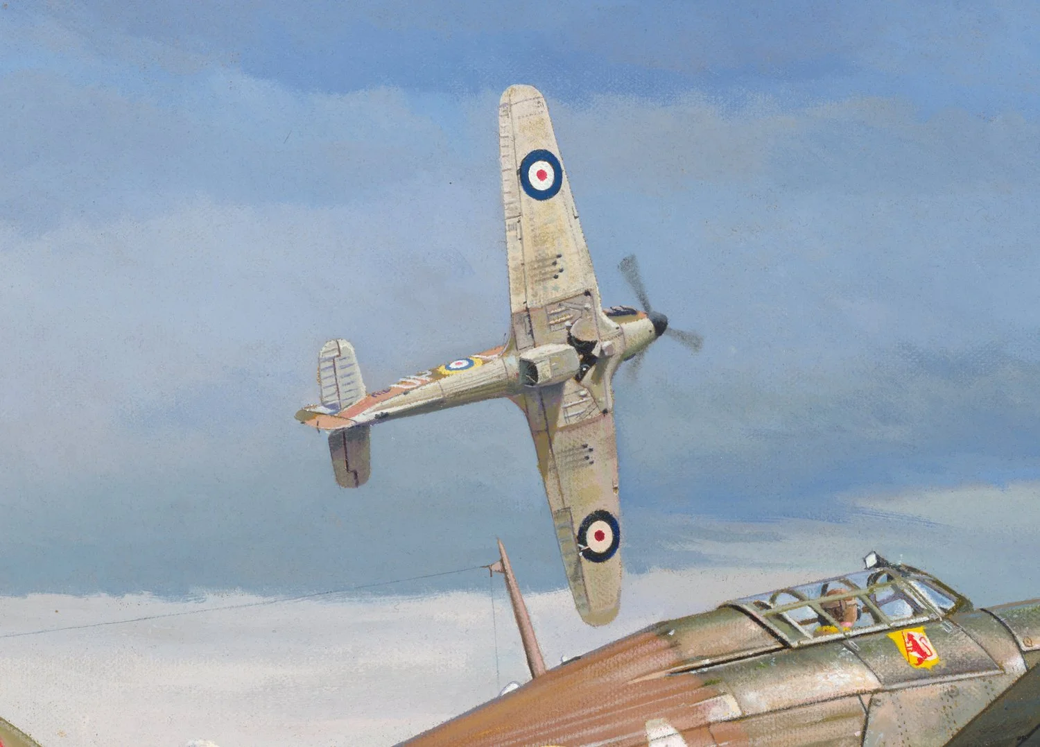 Satan's Angel in the Clouds — Barry Spicer Art