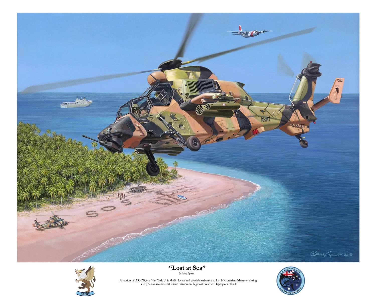 Workhorse - Warhorse: Huey Drawing Set — Barry Spicer Art
