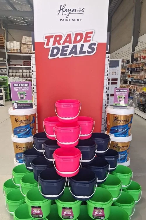 Local Buckets Supporting Mental Health in Australia — B&C Plastics