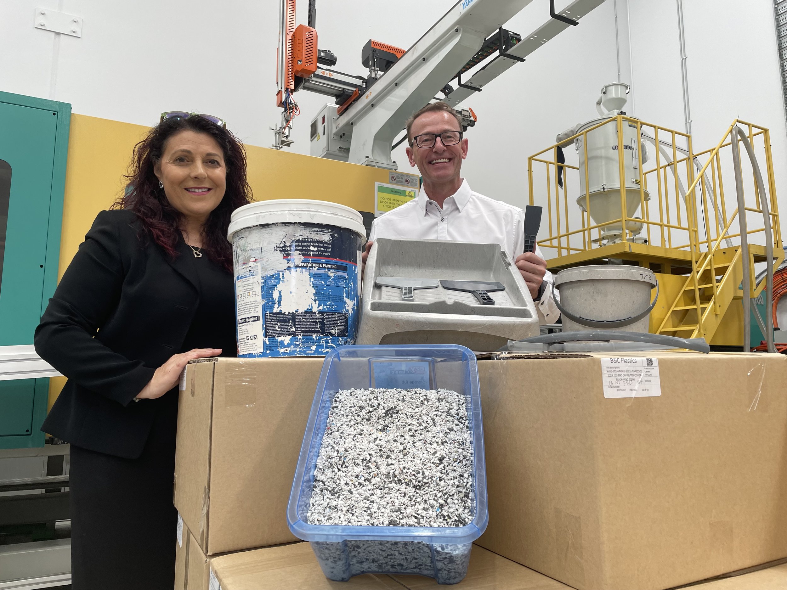 Circular Economy Manufacturing Brisbane — B&C Plastics