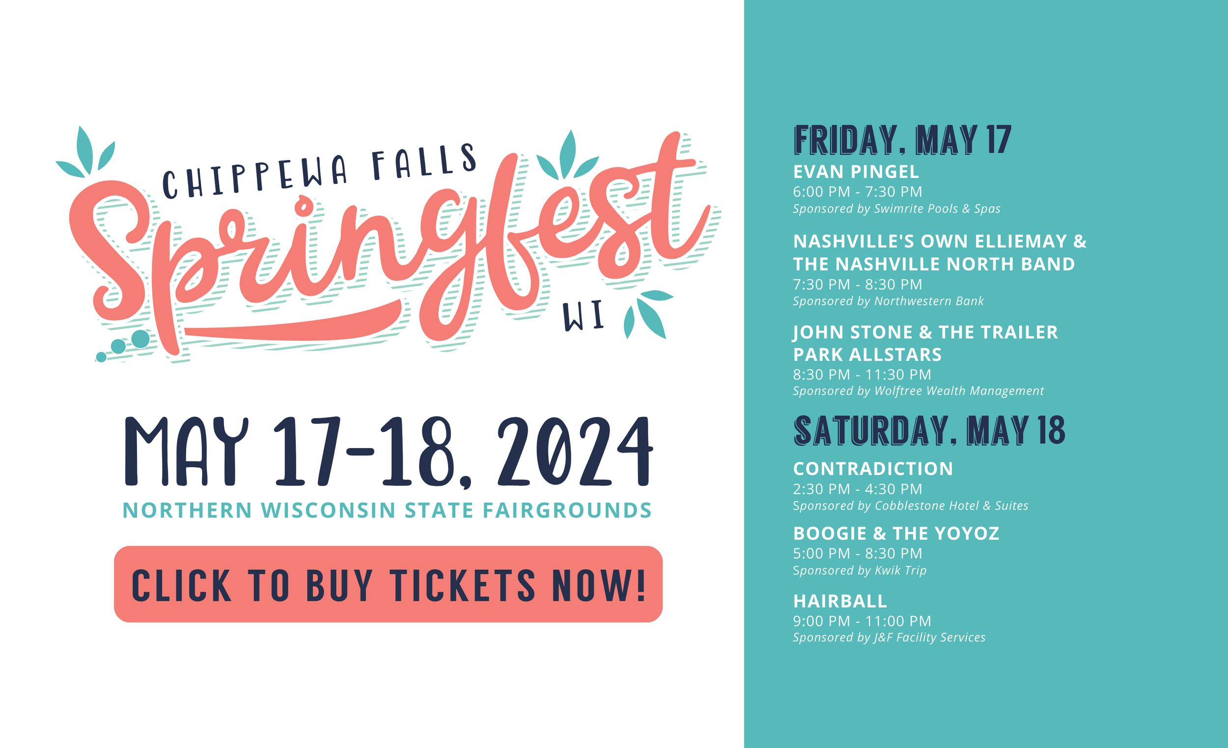 SpringFest | Live Music Event in Chippewa Falls