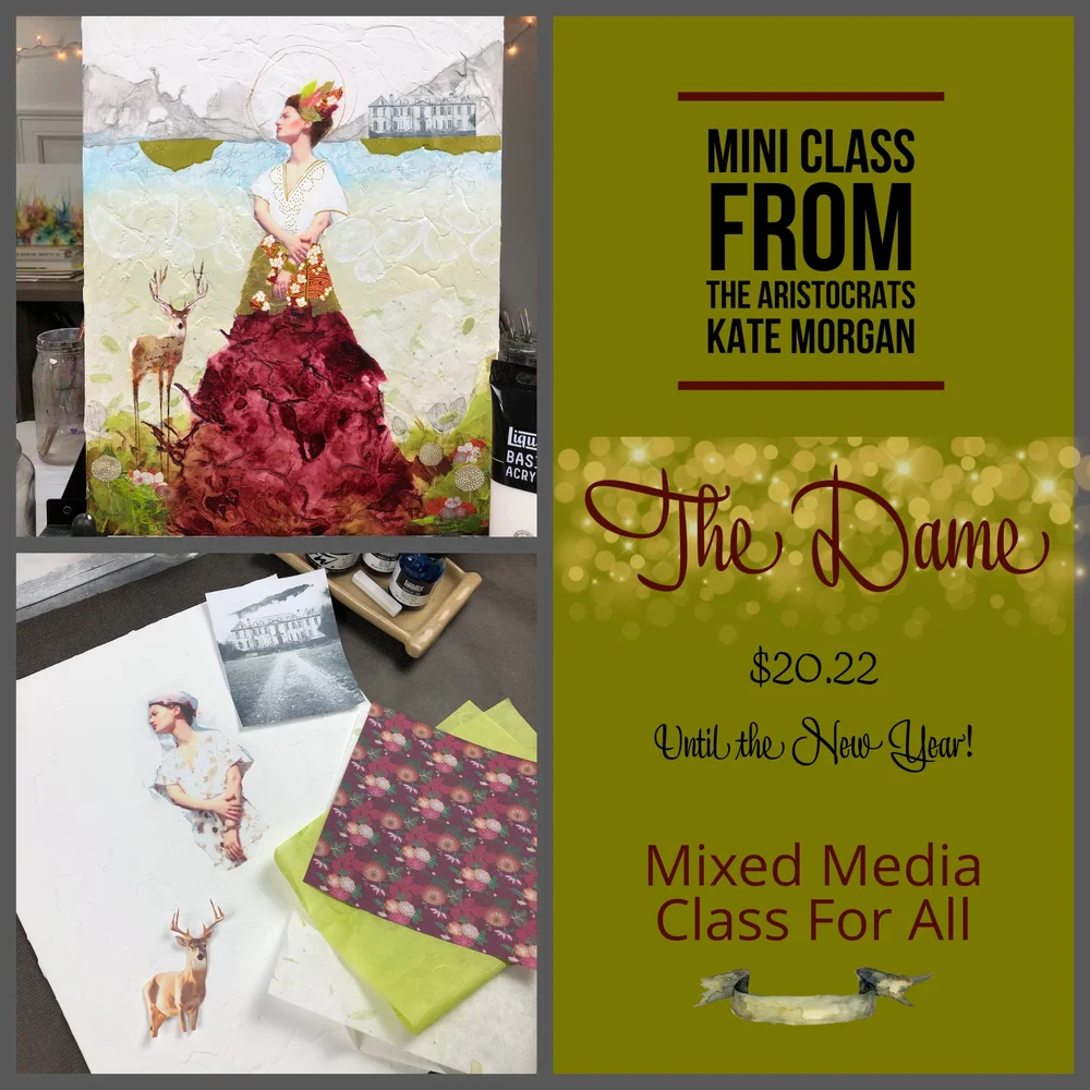 Mixed Media Workshops and Classes — Kate Morgan Art