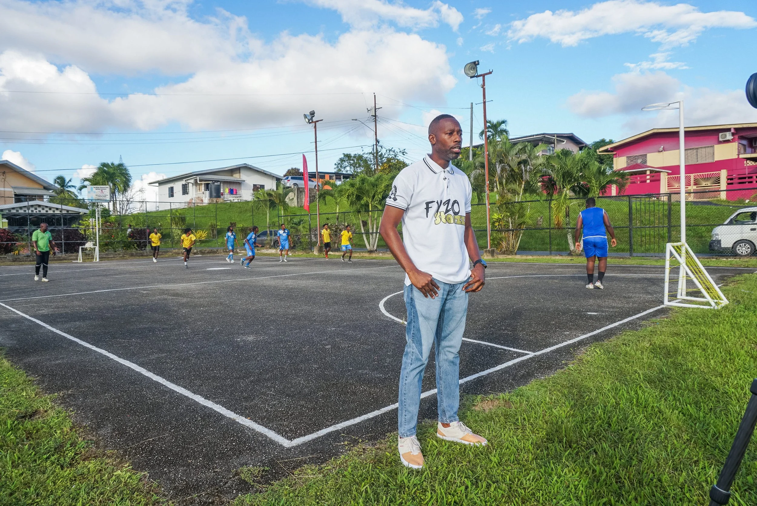 FYZABAD RESIDENTS CELEBRATE COMPLETED UPGRADES TO RECREATIONAL GROUNDS ...