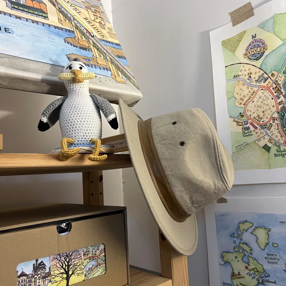 Welcome to my studio — Northumberland Artist | Sarah Farooqi