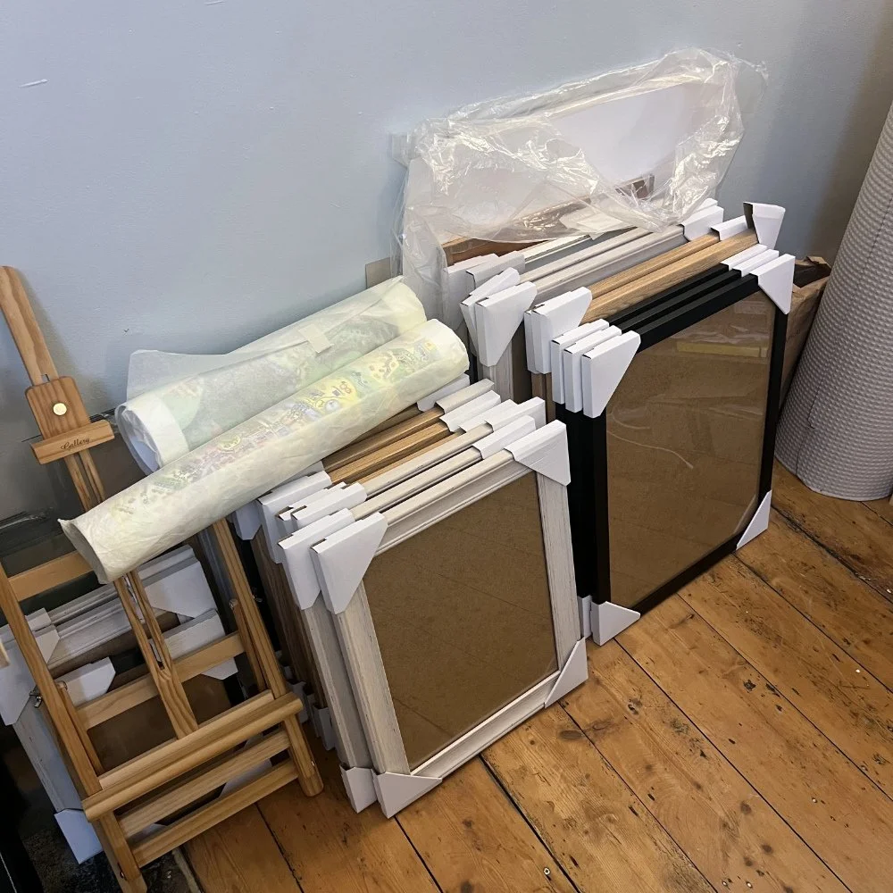 Welcome to my studio — Northumberland Artist | Sarah Farooqi