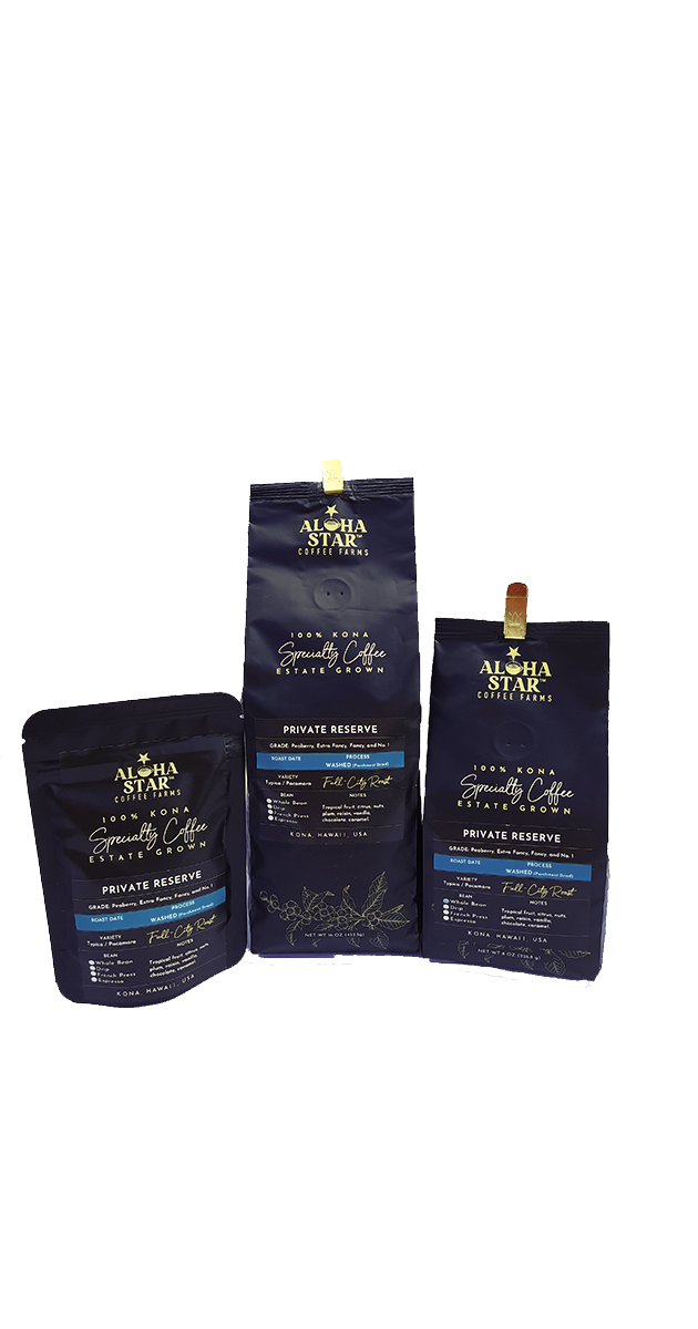 Specialty 100% Kona Coffee | Aloha Star 100% Kona Coffee Farm