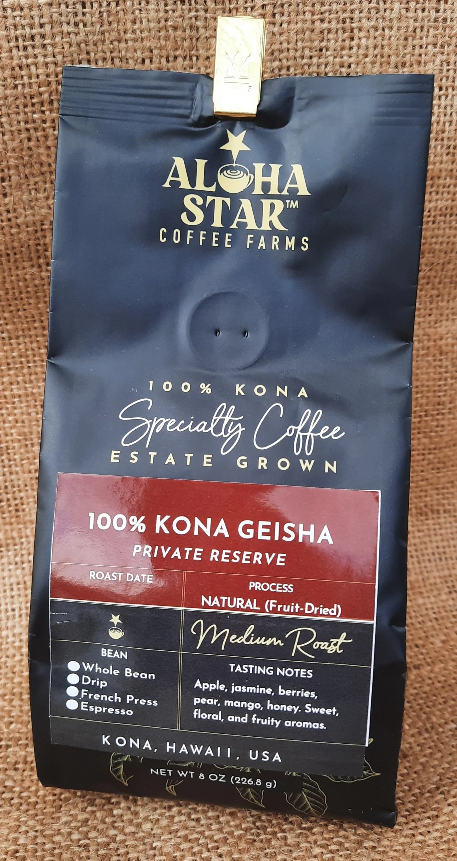 Aloha Star 100% Kona Coffee | Aloha Star Coffee Farms