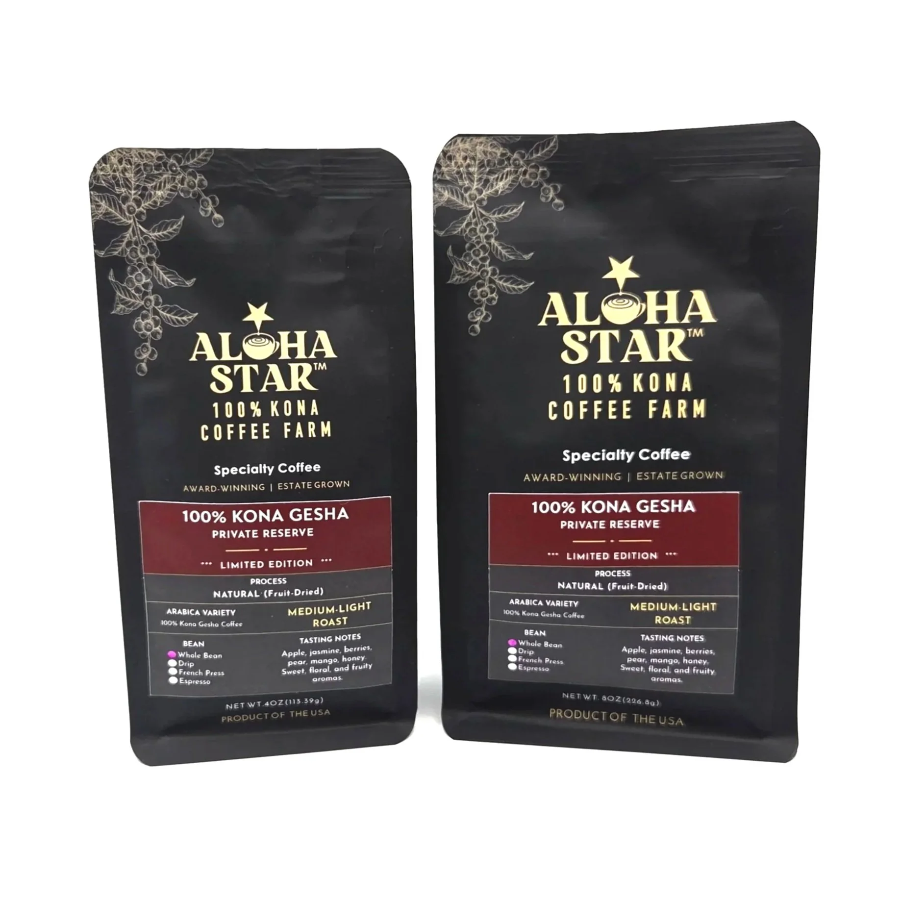 Aloha Star 100% Kona Coffee Farm