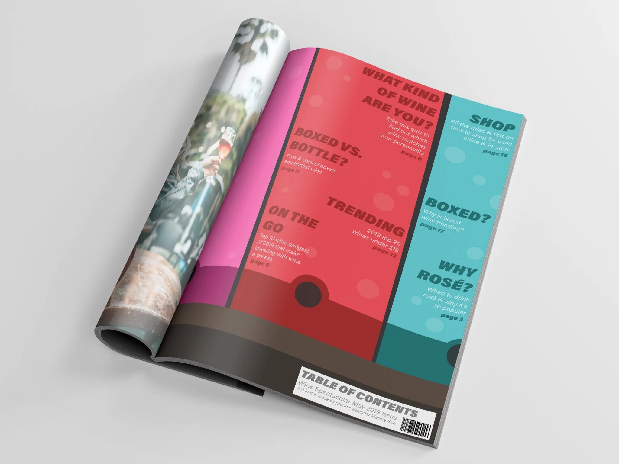 Contents Page Design Ideas