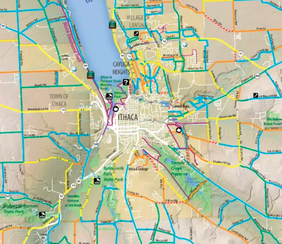 Maps and Guides — GO ITHACA